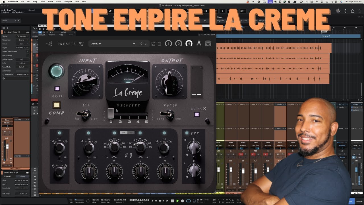 Tone Empire La Creme - tube compressor and EQ for your mix bus - YouTube