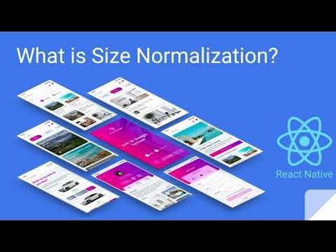 Mastering Responsive Design in React Native with Size Normalization - YouTube