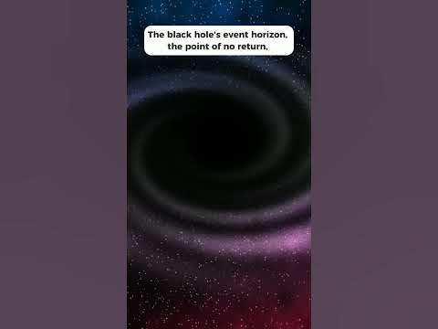 Black Holes Event Horizon #Shorts #astronomy #cosmos - YouTube