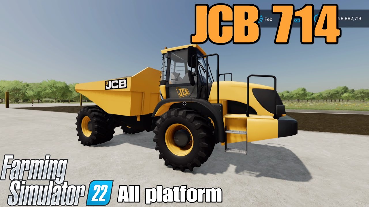 JCB 714 / FS22 mod for all platforms - YouTube