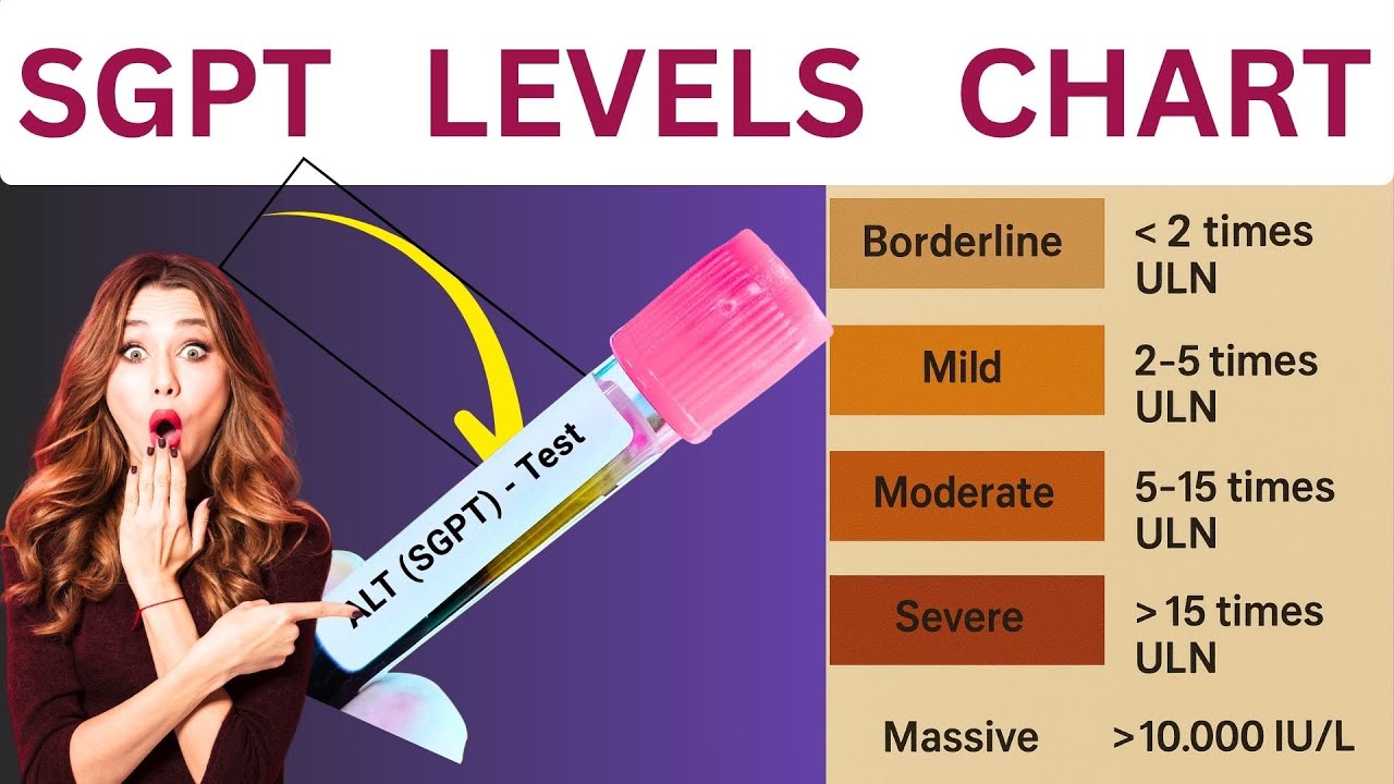 High SGPT Levels Explained | SGPT Levels Chart | Dangerous SGPT/ALT ...
