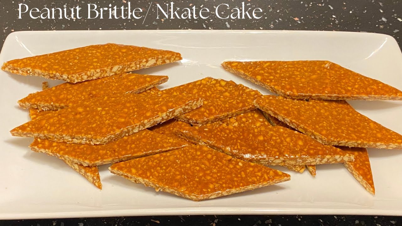 HOW TO MAKE PEANUT BRITTLE || GHANA NKATE CAKE - YouTube