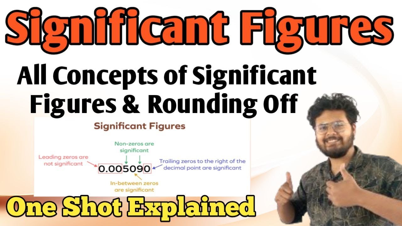 SIGNIFICANT FIGURES & ROUNDING OFF - All Concepts Explained in One Shot ...