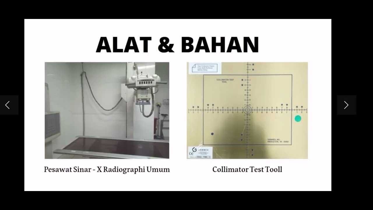Uji Kolimasi dan Iluminasi pada Pesawat Sinar - X Radiografi Umum - YouTube