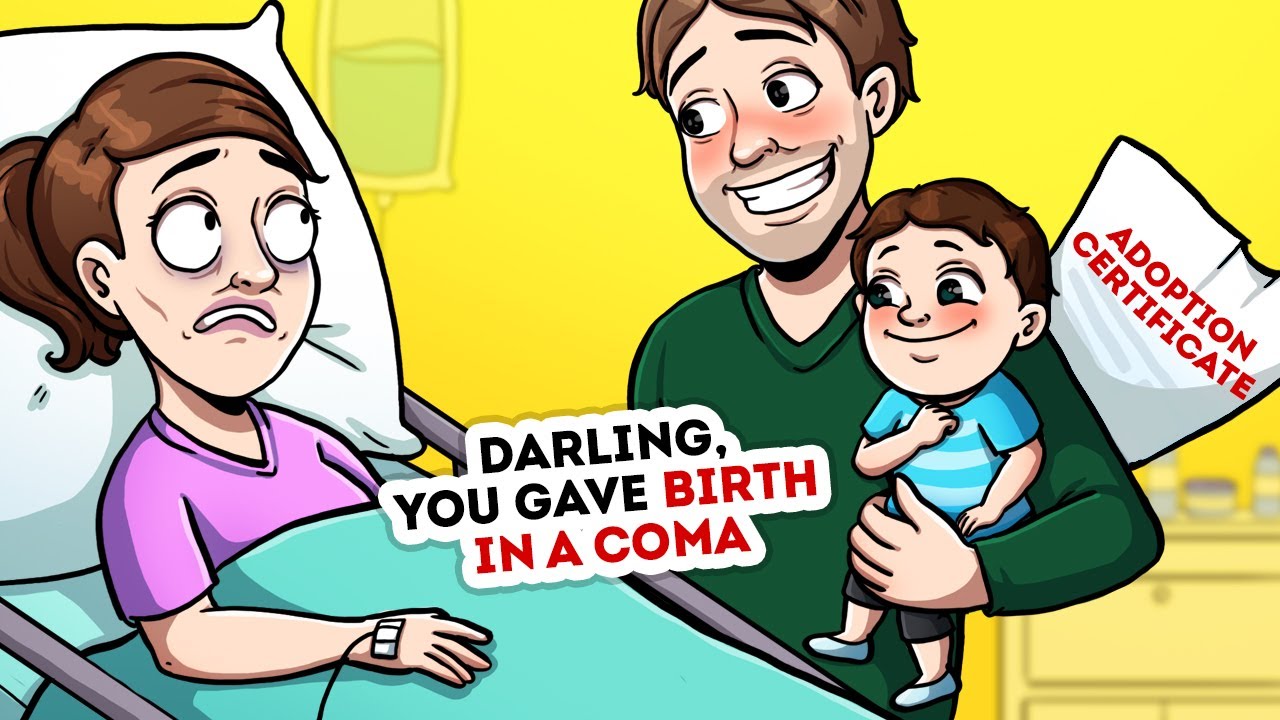 My wife gave birth in a coma! | Animated story - YouTube