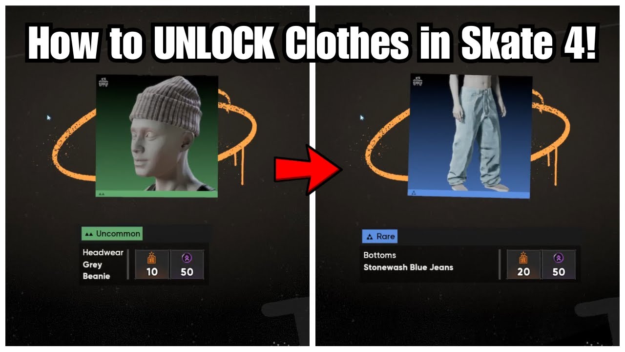 Skate 4 - How to Get Clothes FAST! - YouTube