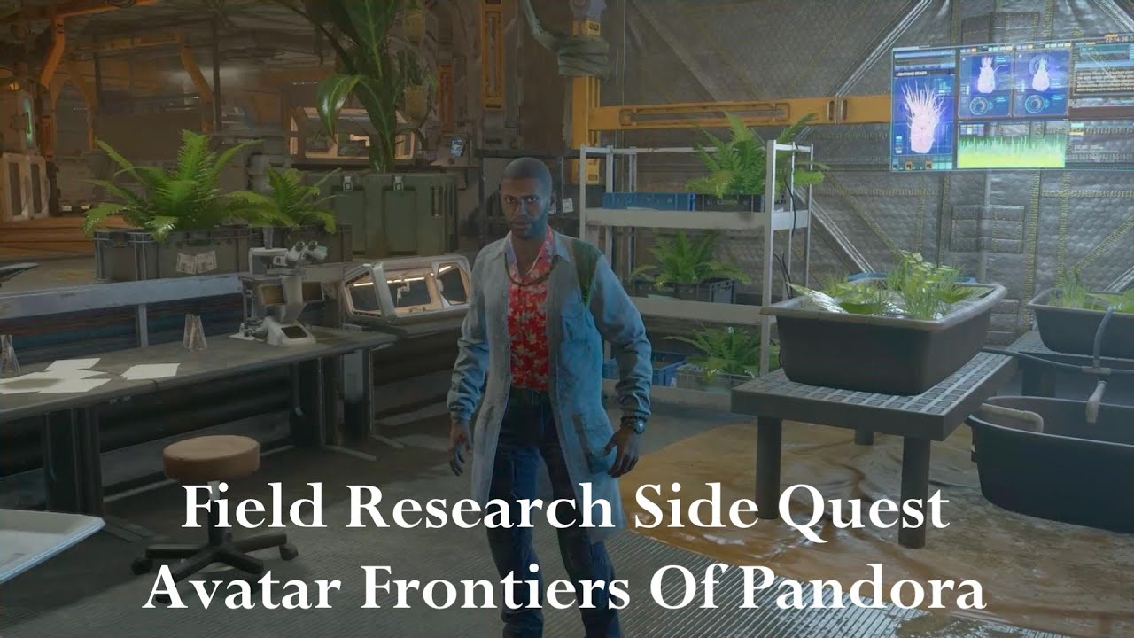 Avatar Frontiers Of Pandora - Field Research Side Quest [PS5] - YouTube