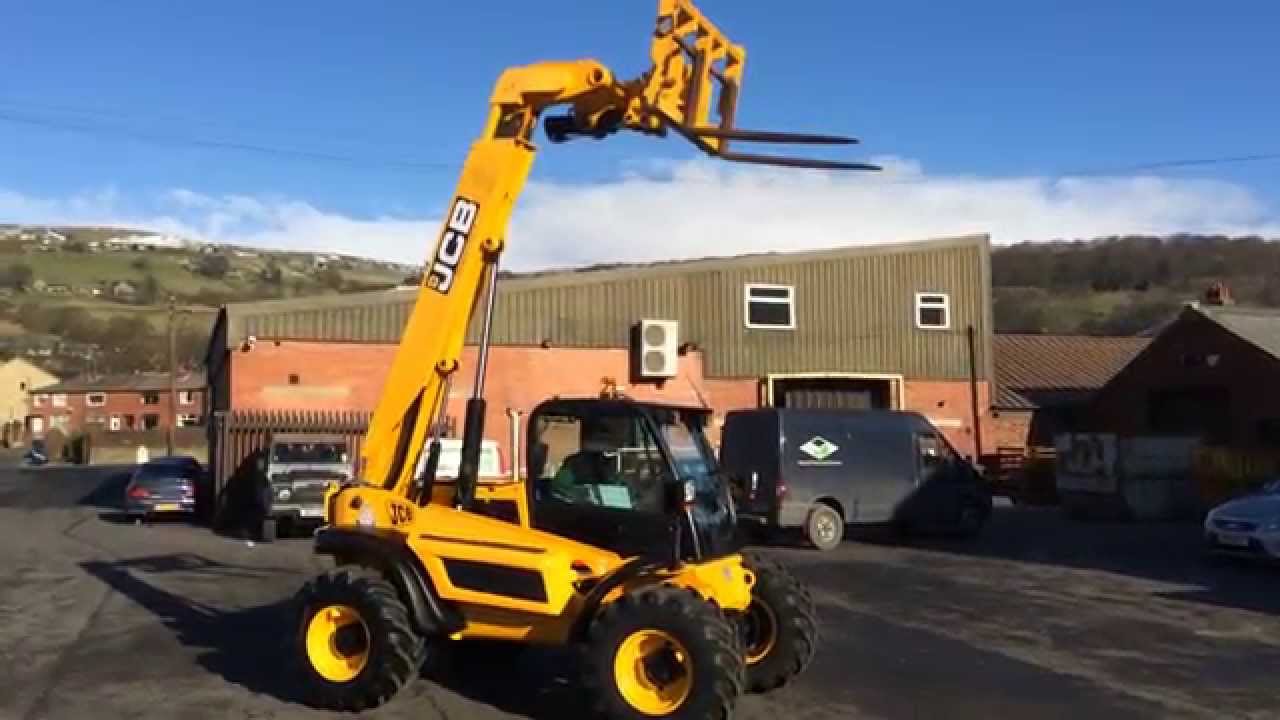 JCB 527-55 Agri Telehandler 2010 - YouTube