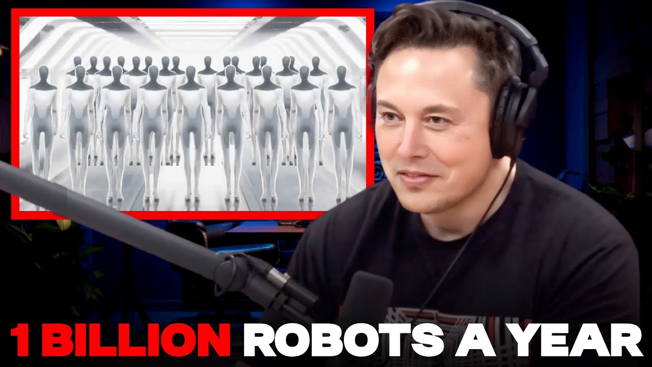 Elon Musk Plans to Build 1 Billion Robots a Year in 2024 - YouTube
