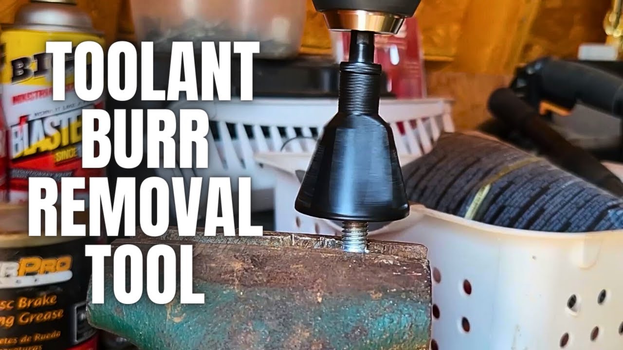 Deburring External Chamfer Tool | How to use a Burr removal tool - YouTube