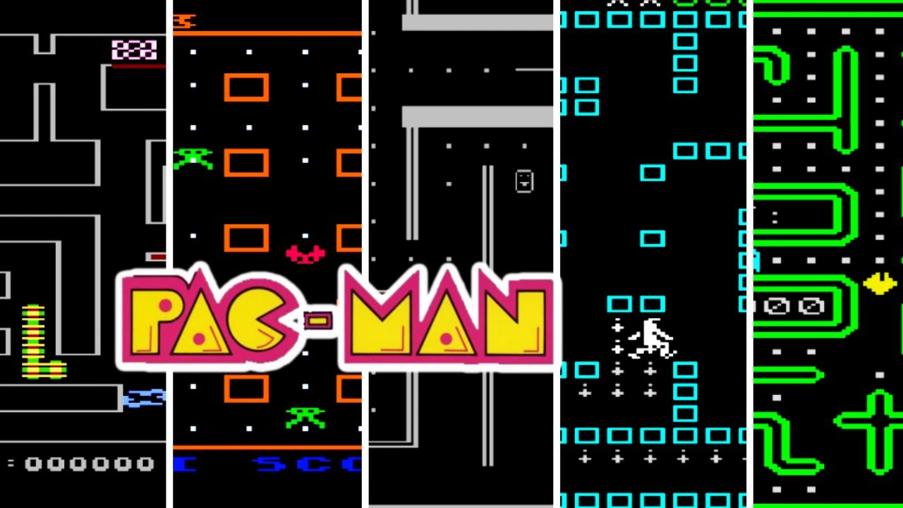 30 Early Pac-Man Clones That Copied Too Much (1980-1982) - YouTube