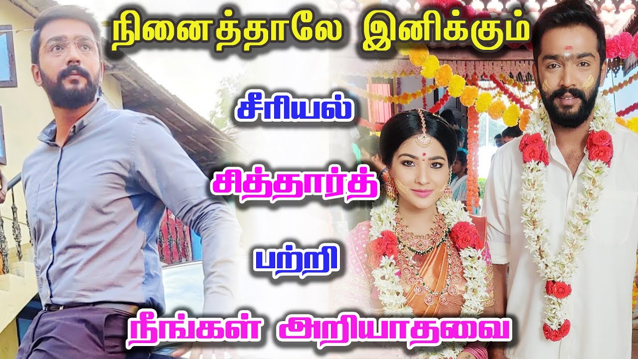 Ninaithale Inikkum serial hero Siddarth Biography | Actor Anand Selvan ...