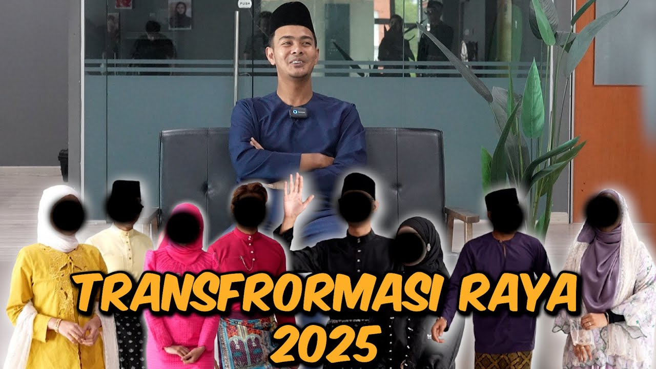 TRANSFORMASI PASANGAN HARI RAYA AI TEAM 2025 - YouTube