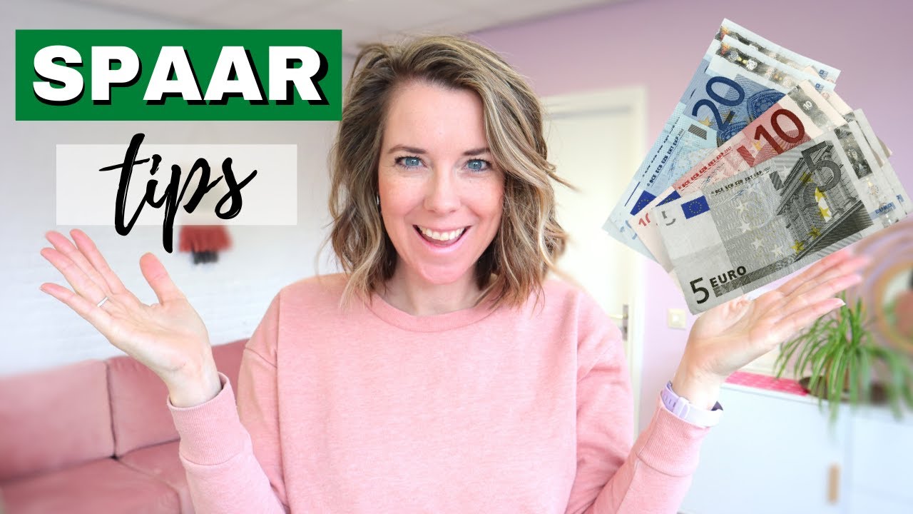 TIPS OM GELD TE SPAREN | dit is wat ik doe om extra te sparen - YouTube