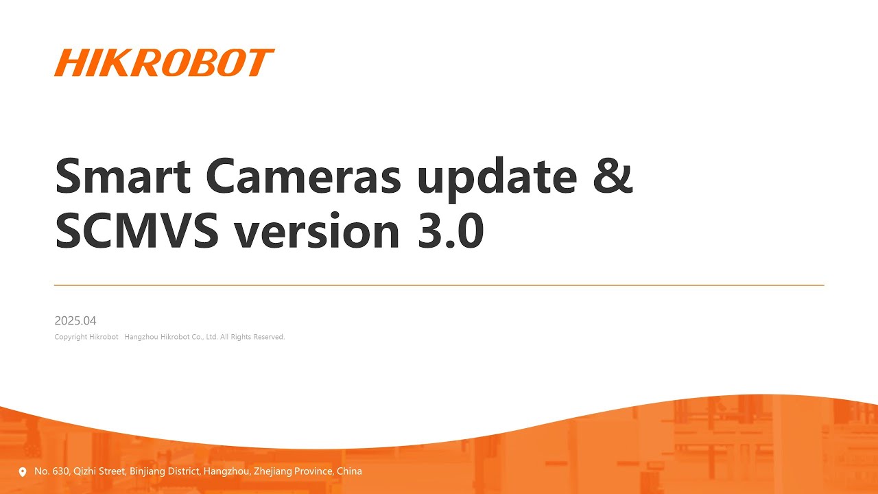 SC3000X Series Smart Camera NEW Features & SCMVS Layout Update/MV Tech - YouTube