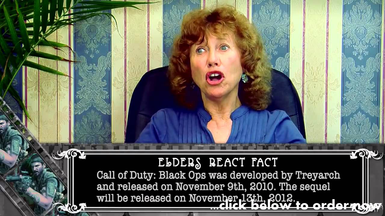 Elders React to Call of Duty Black Ops 2 Trailer & Gameplay - YouTube
