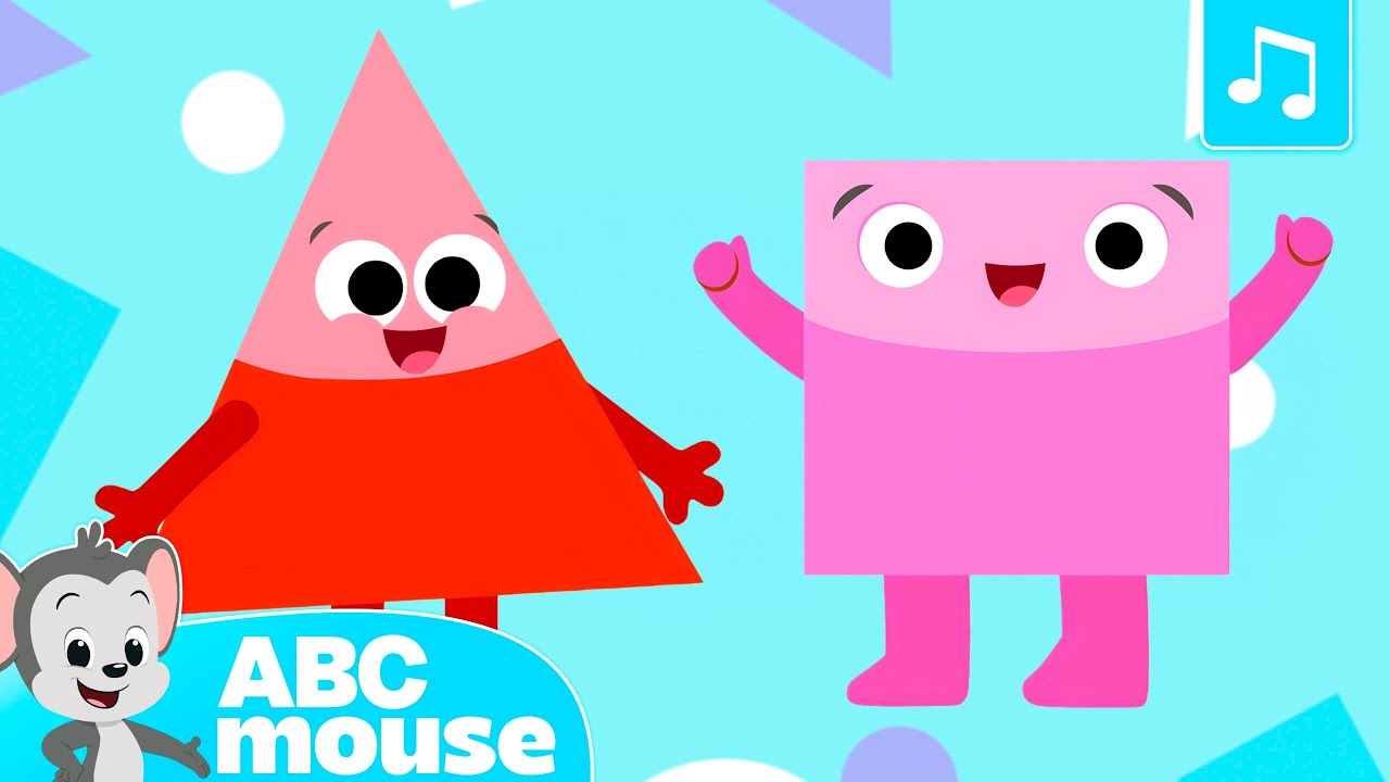 Squares, Circles & Triangles—Oh My! | Fun ABCmouse Shapes Song for Kids ...
