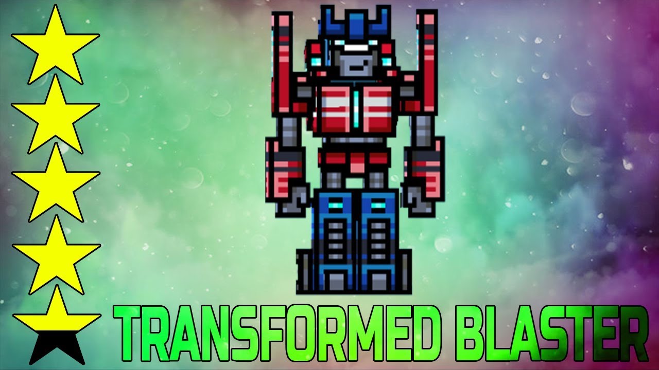TRANSFORMED BLASTER - Pixel Gun 3D Gameplay - YouTube