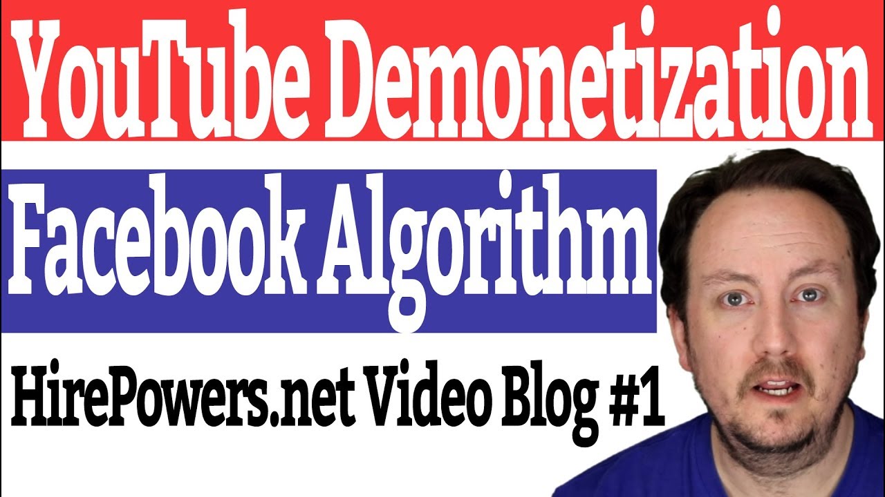 Job of a Content Creator - Youtube Demonetization and Facebook ...