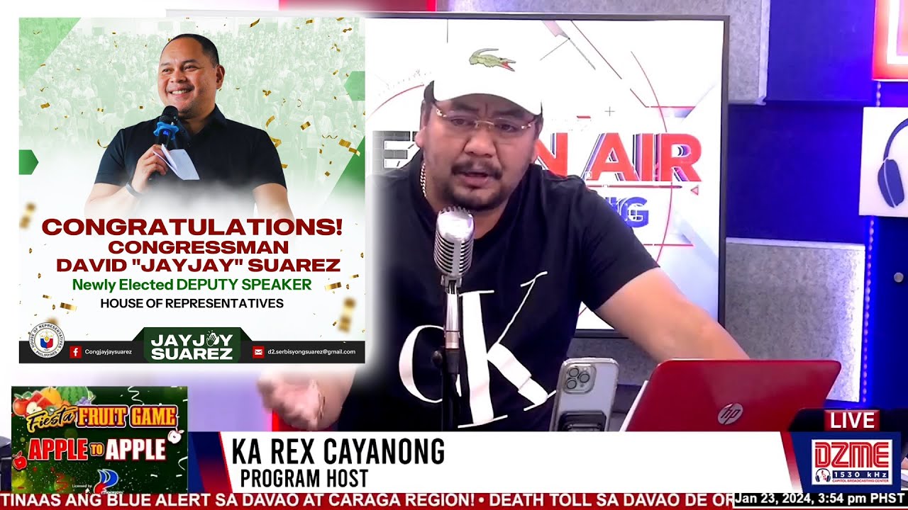 Pagtatagumpay at Paglilingkod: Cong. Jayjay Suarez, Itinalaga Bilang ...