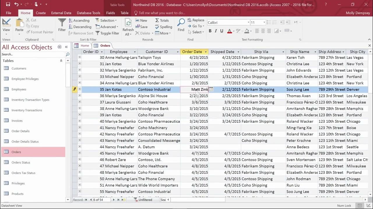 05 BUILT TABLES AND SET DATA TYPES - YouTube