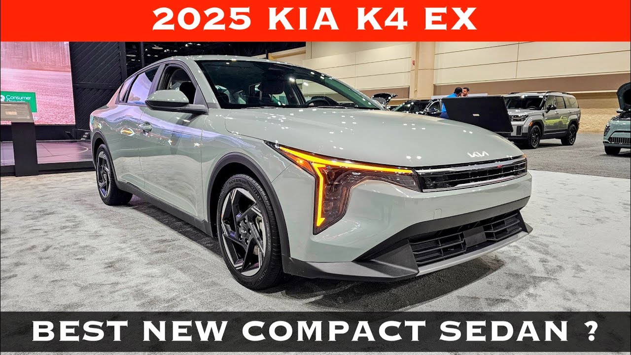 2025 Kia K4 EX 2.0L - First Look at Kia's All New Compact Sedan. Best ...