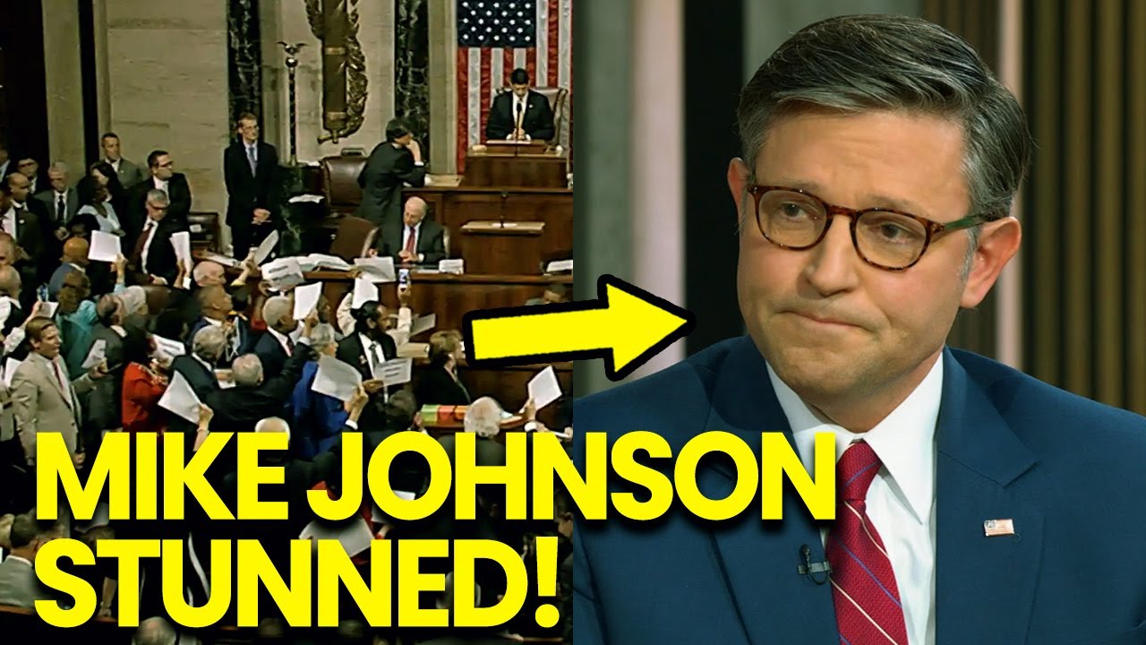 Mike Johnson PANICS PUBLICLY as GOP Senate BETRAYS HIM - YouTube