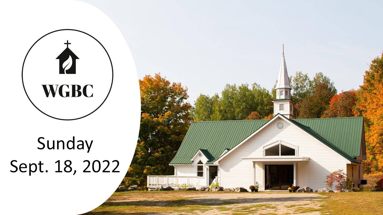 West Guilford Baptist Church - September 18, 2022 - YouTube