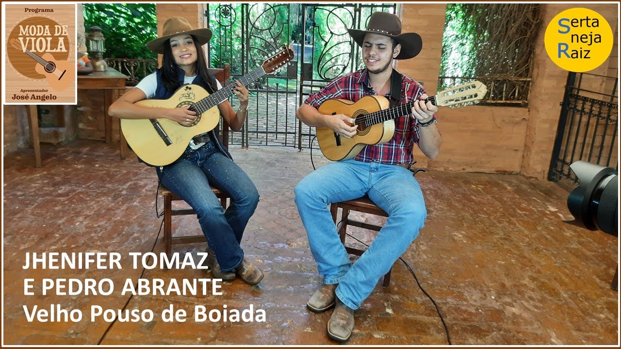 Velho Pouso de Boiada (Jhenifer Tomaz e Pedro Abrante) Sertaneja Raiz ...