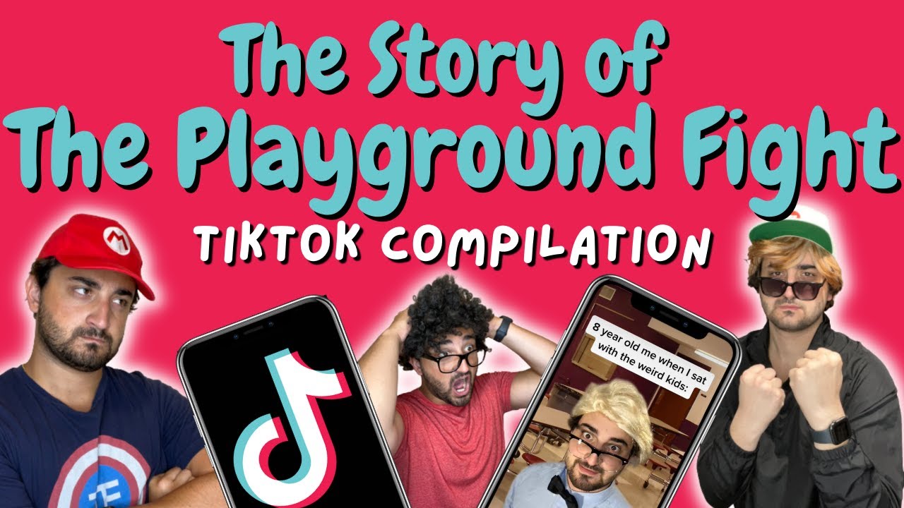TikTok Compilation: The Story of The Playground Fight - YouTube