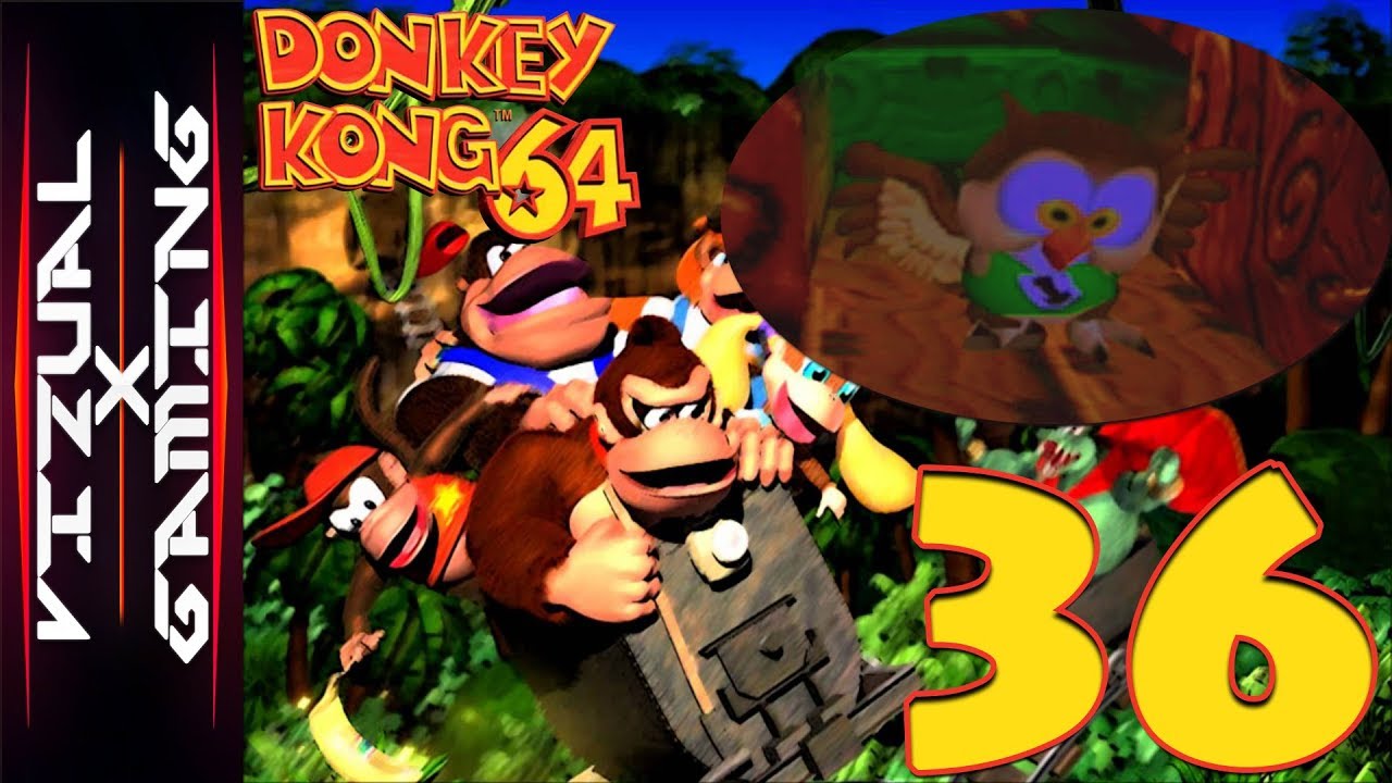 Donkey Kong 64 (#36) Flying With The Jet Pack Is Hard - YouTube