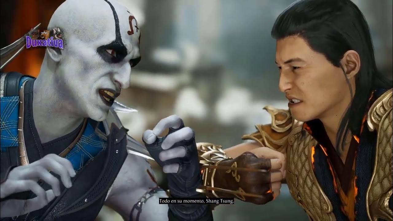 Quan Chi y Shang Tsung son mas que amigos - Dialogos Mortal Kombat 1 mk1 2023 - YouTube