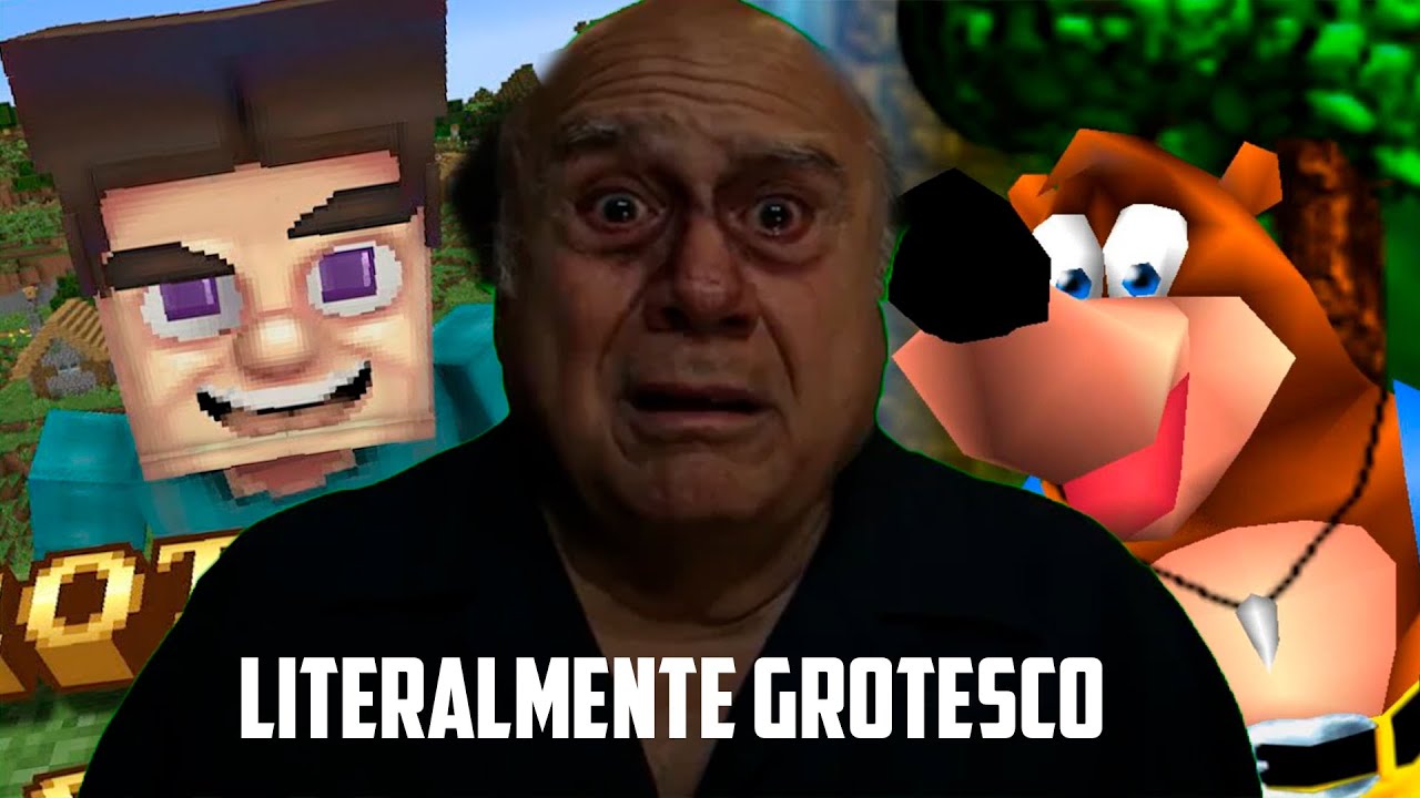 A ORIGEM HORRÍVEL do steve grotesco (grotesque steve) - YouTube