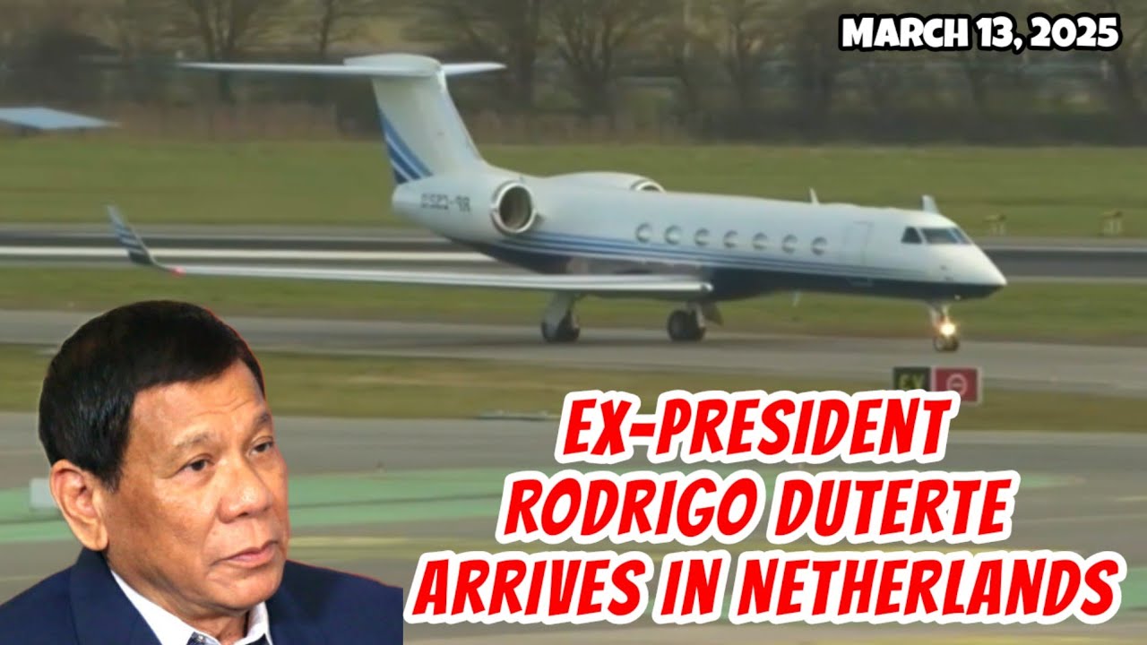 Update: Ex-president Rodrigo Duterte arrives in the Netherlands (March ...