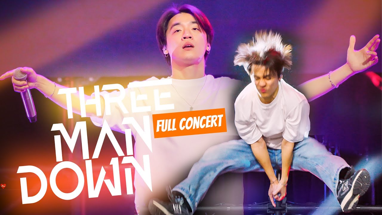 𝐓𝐇𝐑𝐄𝐄 𝐌𝐀𝐍 𝐃𝐎𝐖𝐍 🦄 Full Concert 4K 🙈🙉🙊 - YouTube