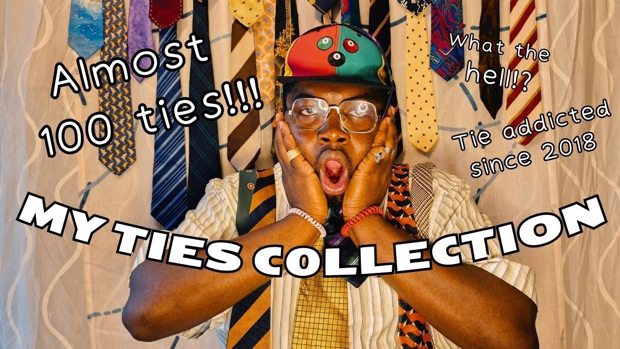 Showing my huge Tie collection finally (almost 100 ties to date 👔 ...