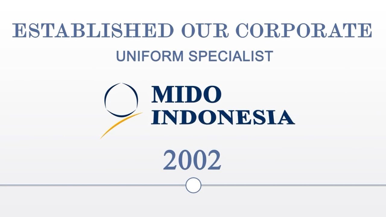 MIDO INDONESIA COMPANY PROFILE 2018 - YouTube