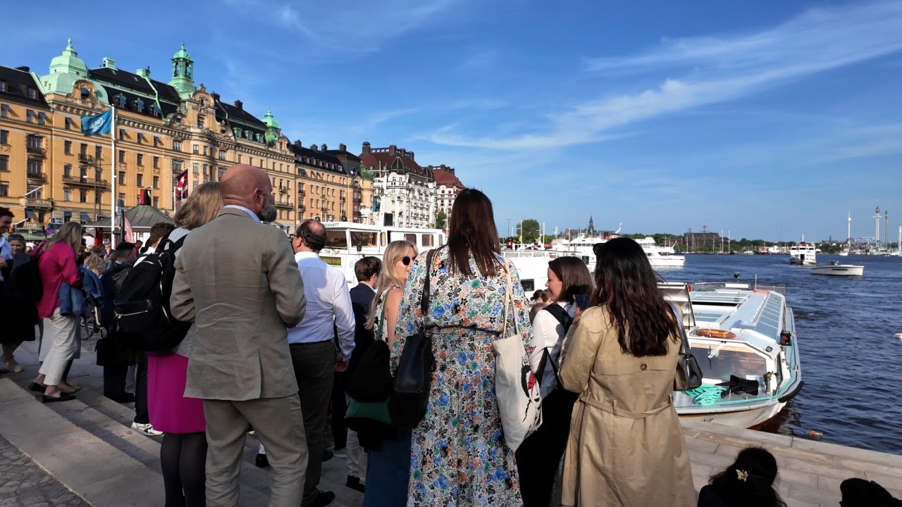 Stockholm, Sweden - Summer City Walk | Strandvägen - 4K - YouTube