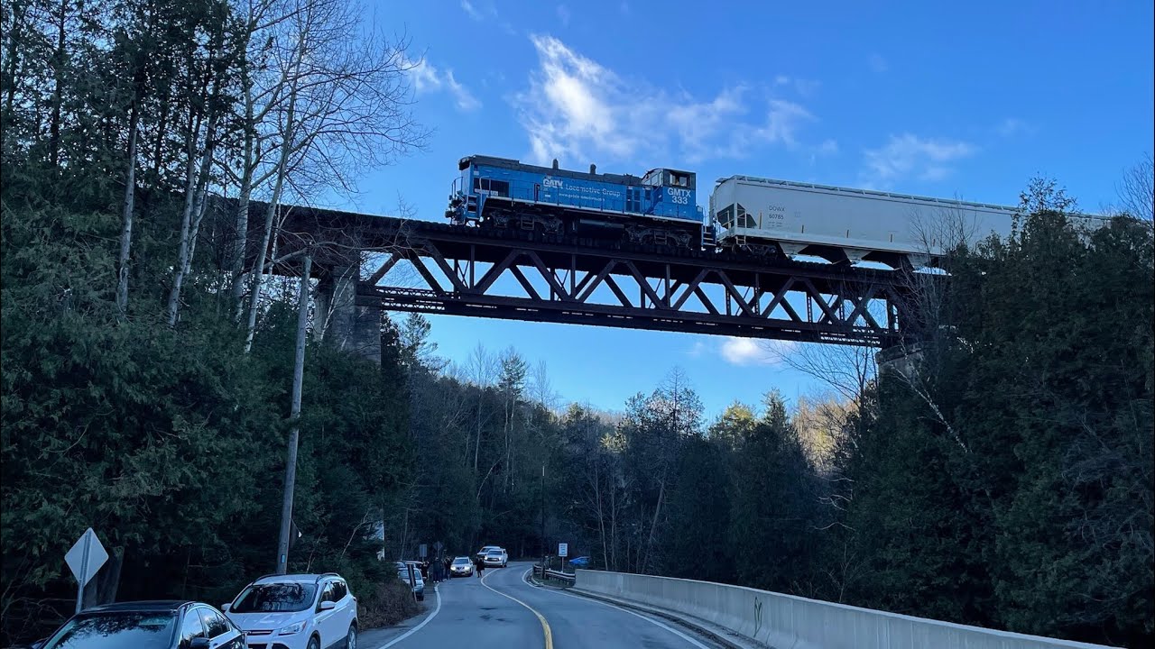 RAIL HISTORY!! LAST TRAIN BEFORE ABANDONMENT! Chasing the LAST OBRY ...