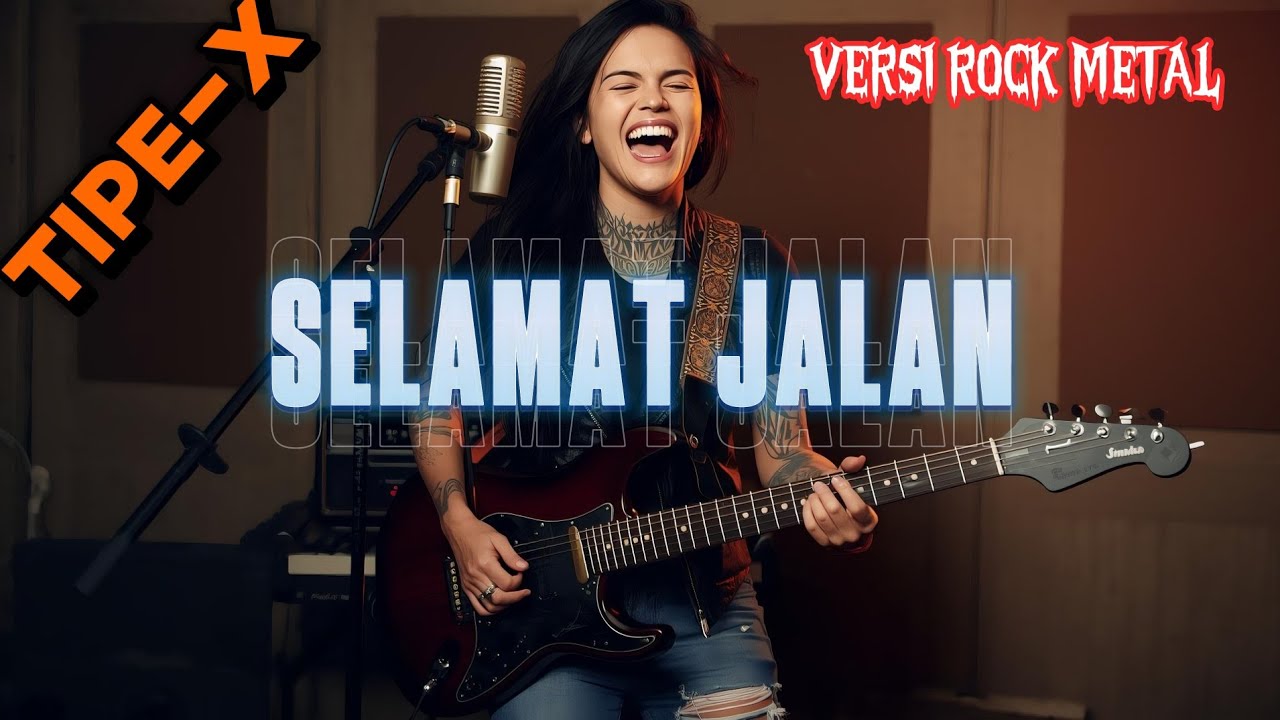 TIPE X - SELAMAT JALAN VERSI ROCK METAL COVER By RENKA #renkametalcover ...