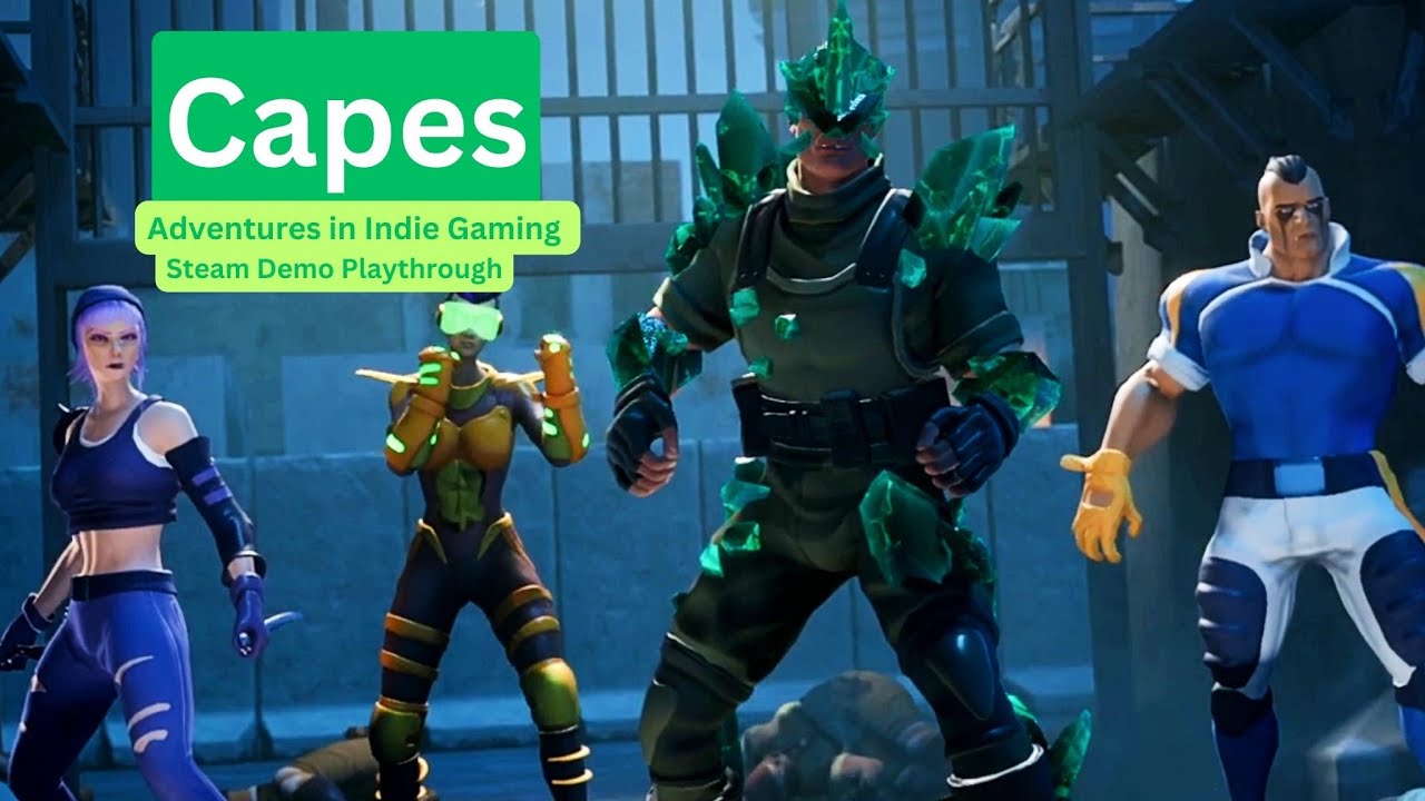 Capes - Steam Demo Playthrough - YouTube