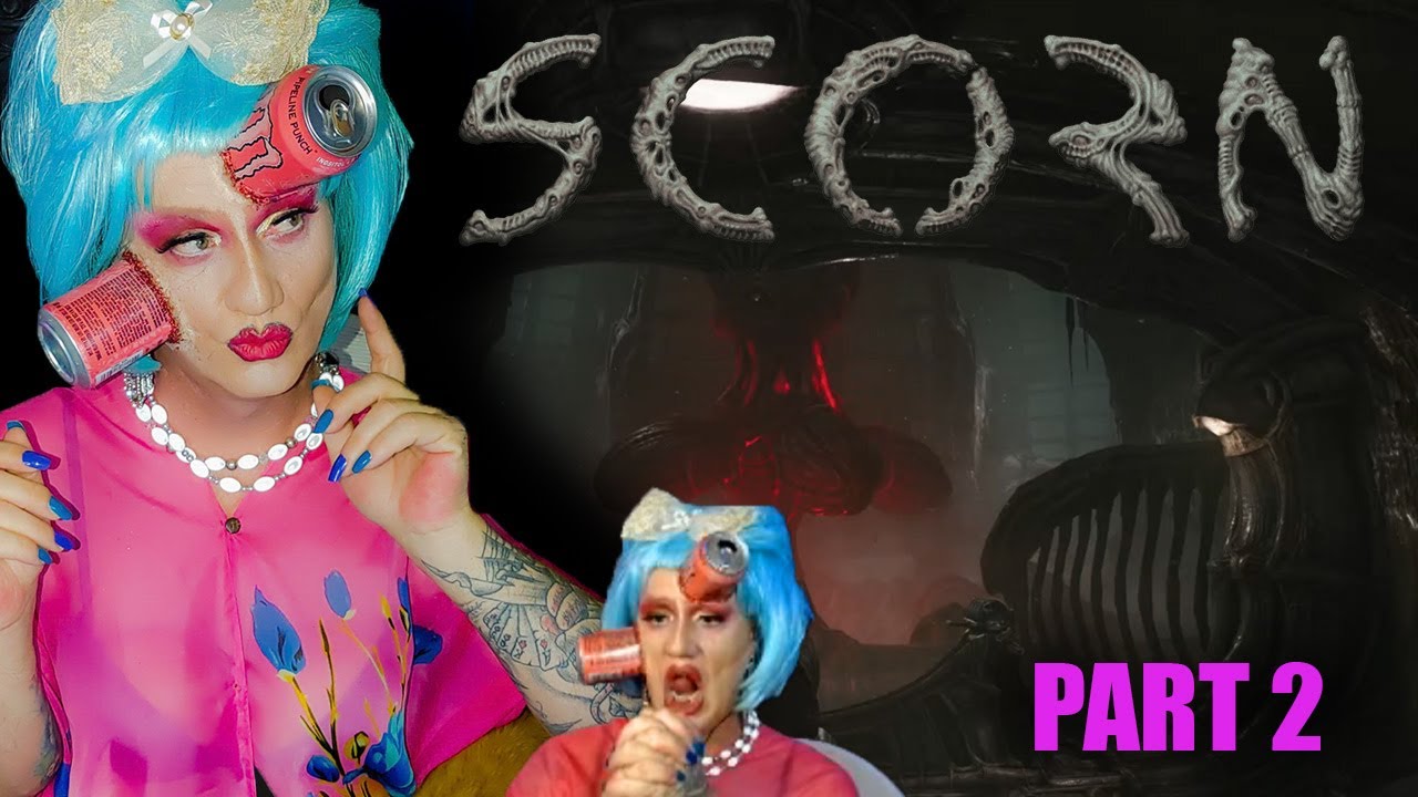 Drag Queen receiving a bear hug from a alien in Scorn (Part 2) - YouTube