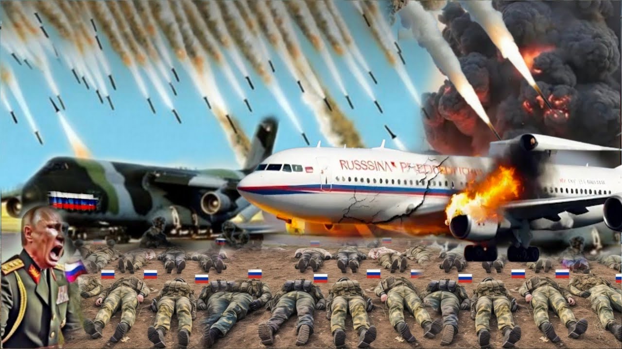ARRIVED at Russian Military Airport! Cargo Plane Carrying 67 Tons of ...