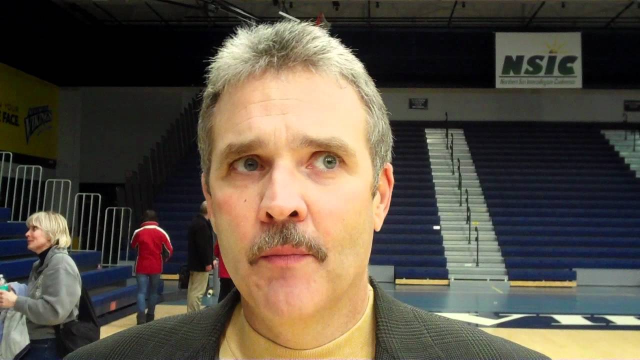 Men's Basketball - Tom Billeter Dakota State Postgame Interview - YouTube