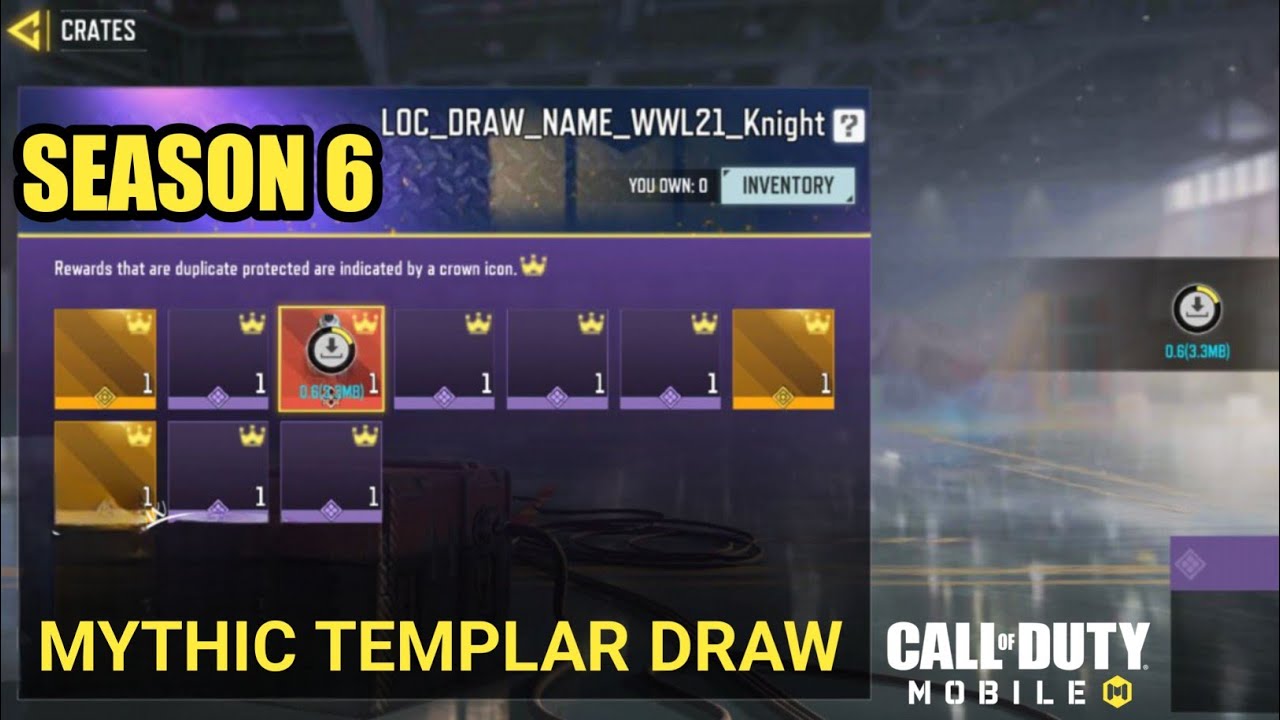 *NEW* Codm Mythic Templar Confirmed For Season 6 With Legendary PP19 ...