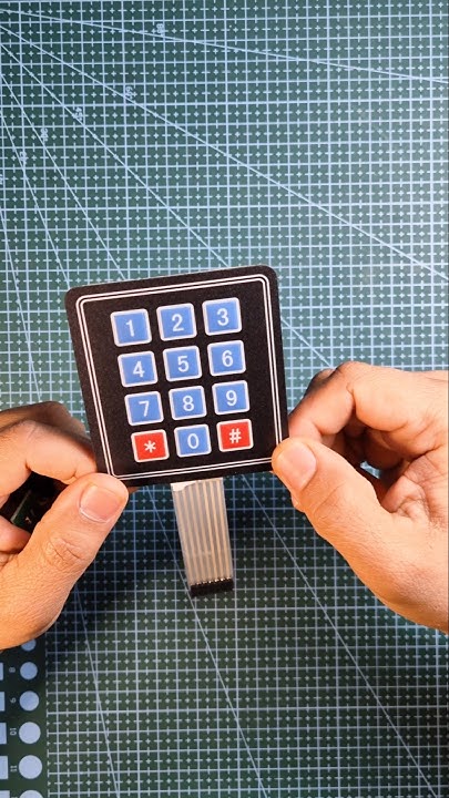 3*4 keypad uses with arduino projects #arduinoproject #diy #shorts - YouTube