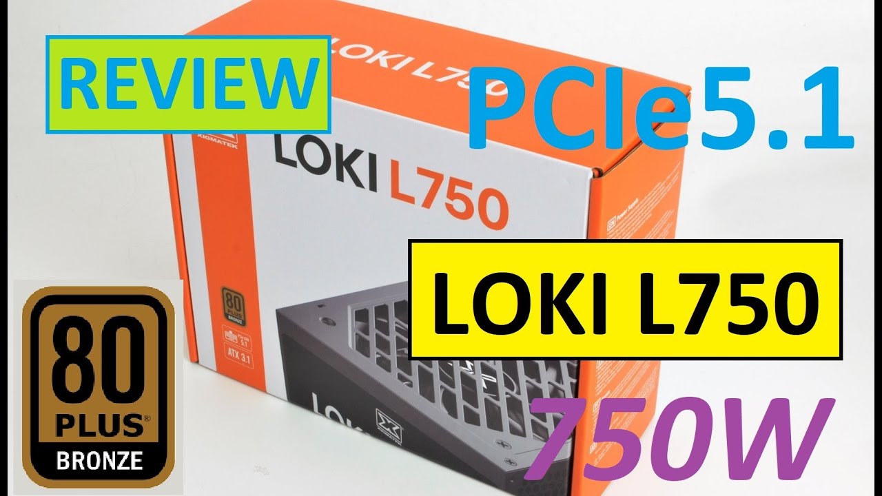 REVIEW/Đánh giá - Nguồn máy tính ATX3.1/PCIe5.1 Xigmatek LOKI L750 750W ...