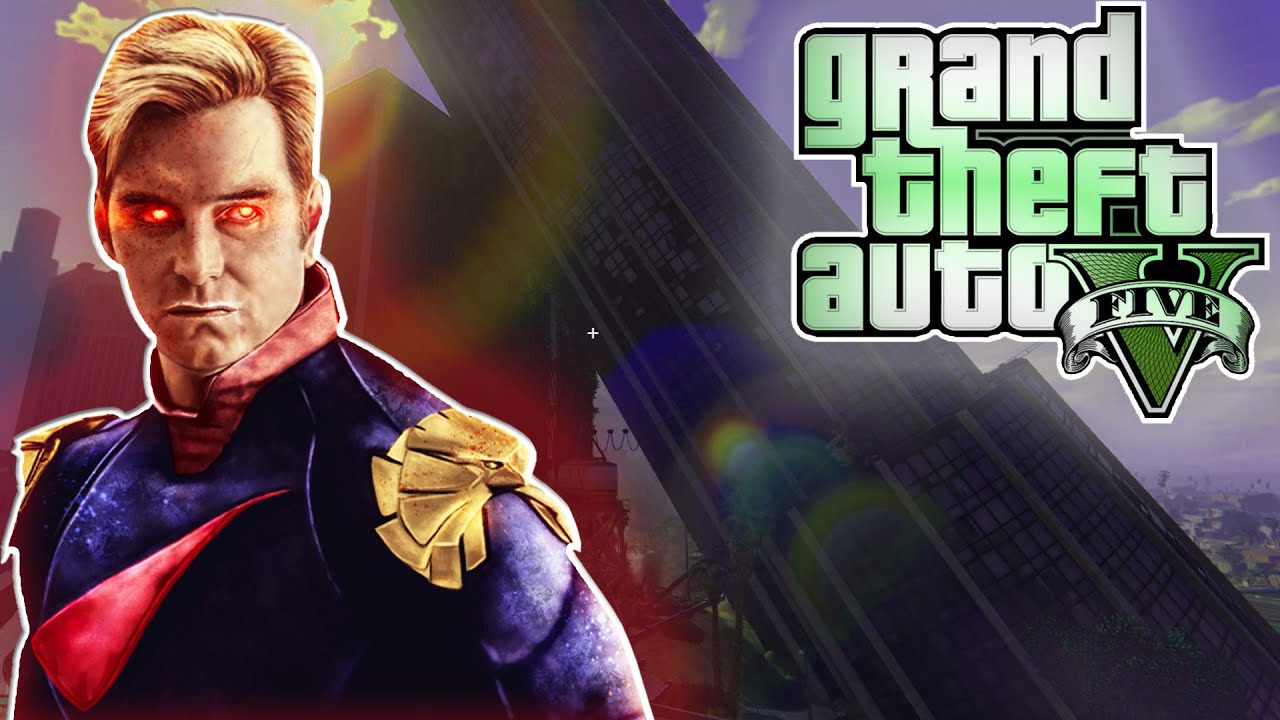 I BECAME HOMELANDER IN GTA V | GRAND THEFT AUTO V GAMEPLAY - YouTube