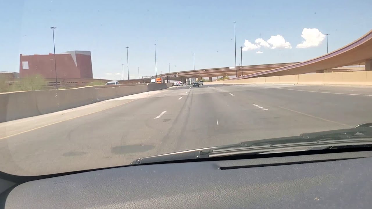 15 South, Las Vegas Spaghetti Bowl Freeway - YouTube