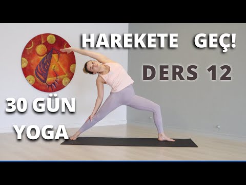 Harekete Geç! | Ders 12 - DOLDUR | 30 Gün Yoga (Her Seviyeye Uygun)